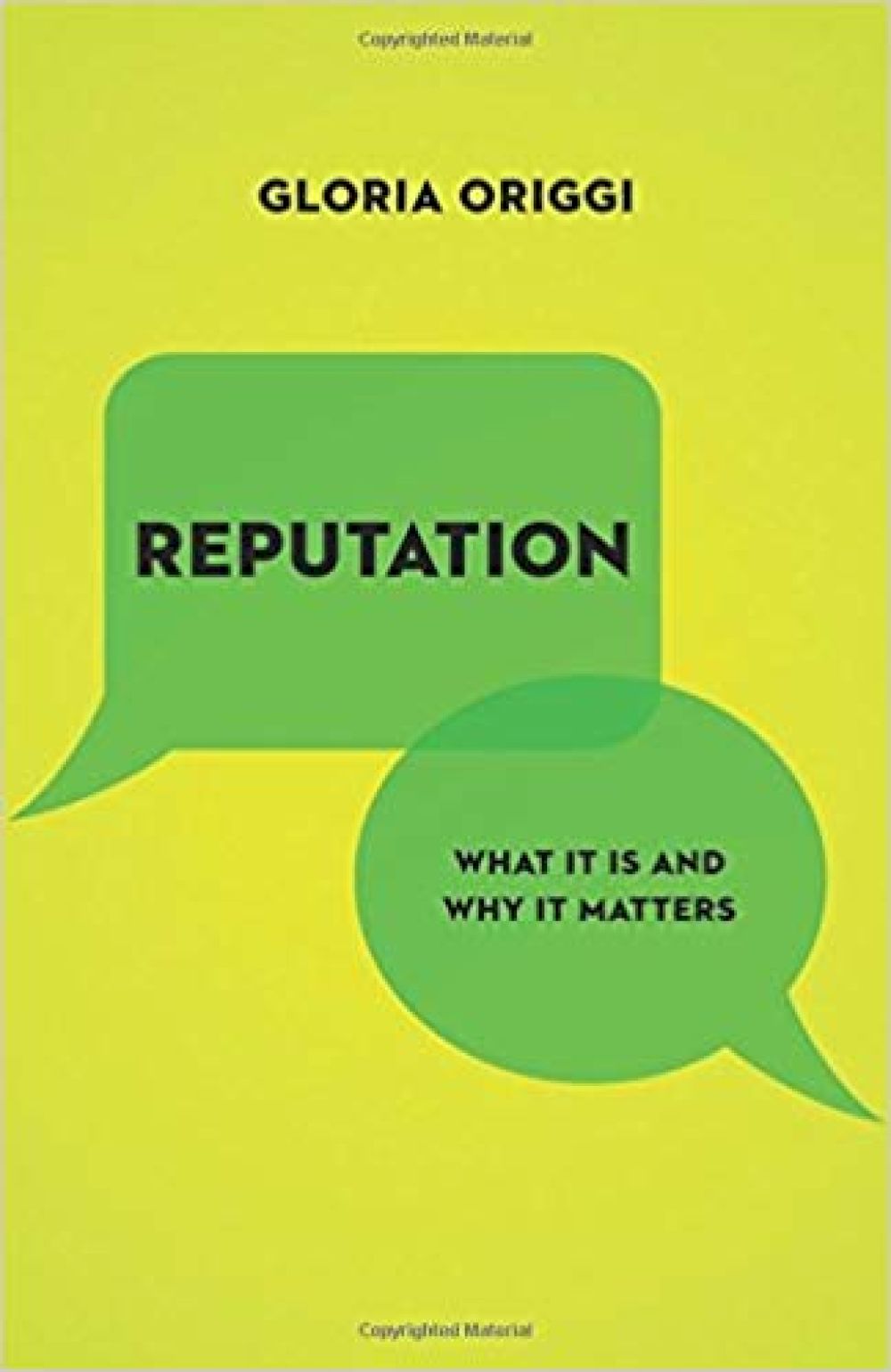 Reputation - What it is and Why it Matters | Book reviews | SPE